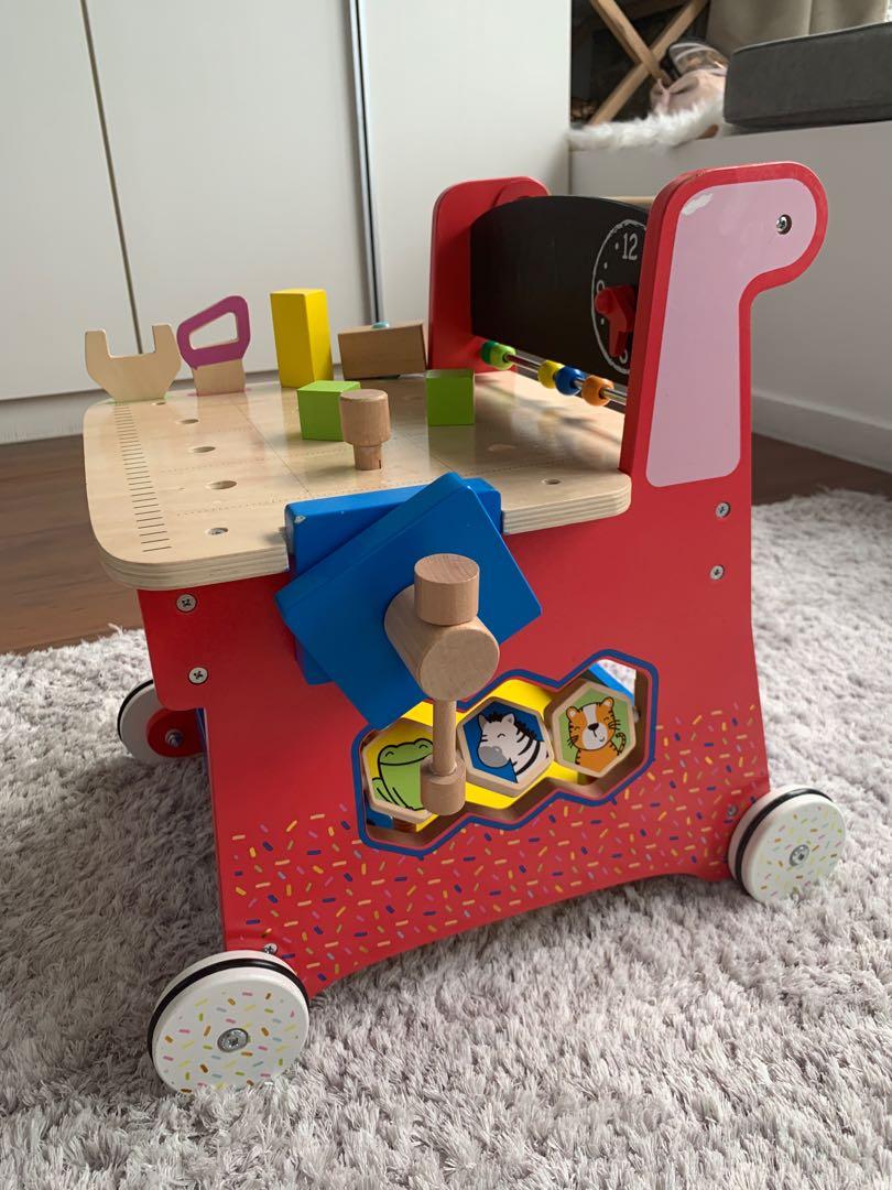 Wooden play workstation, Babies & Kids, Baby Nursery & Kids Furniture ...