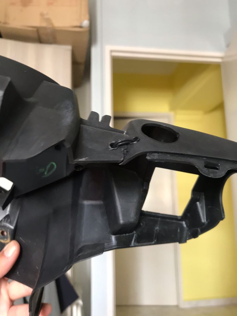 YAMAHA SNIPER INNER PANEL, Motorcycles, Motorcycle Accessories on Carousell