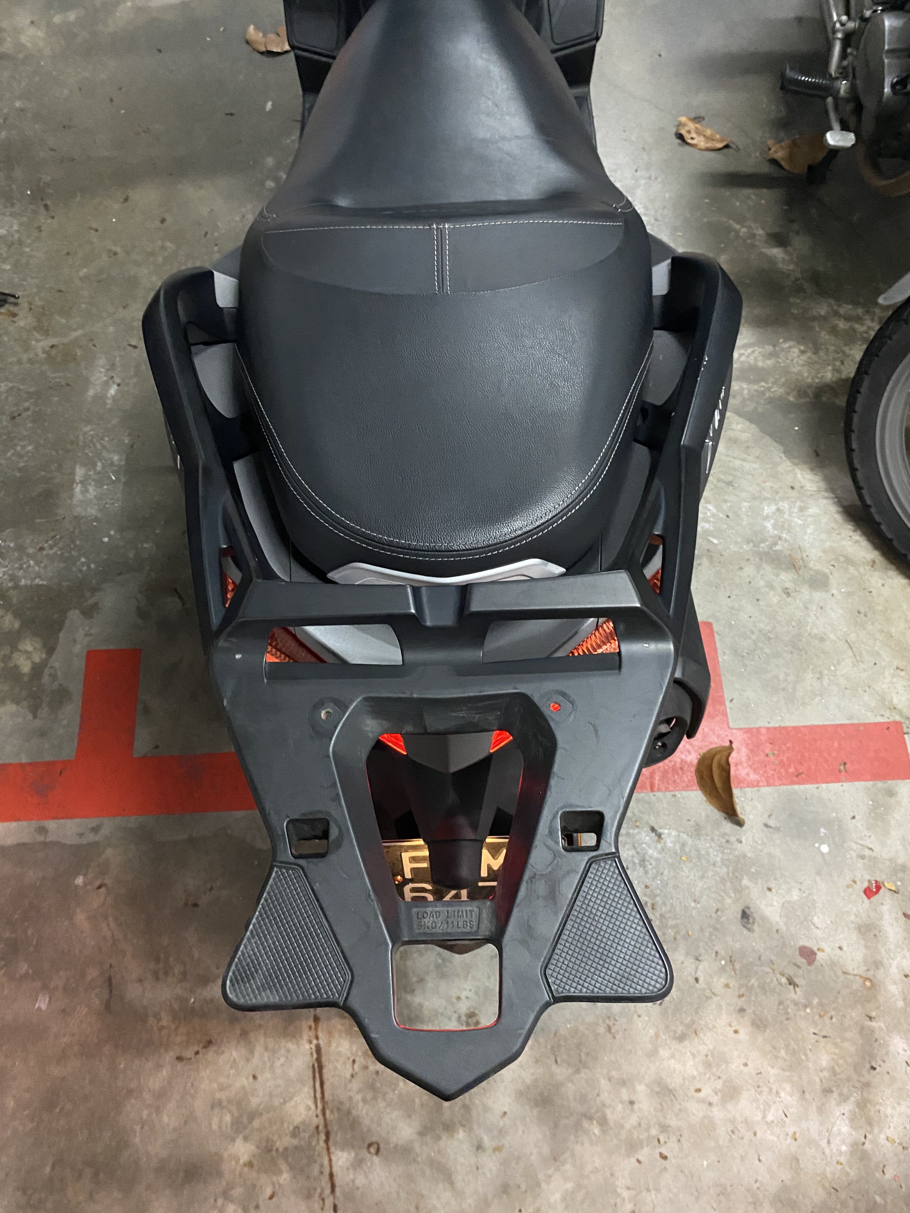 Yamaha XMax 300 top box rack, Motorcycles, Motorcycle Accessories on ...