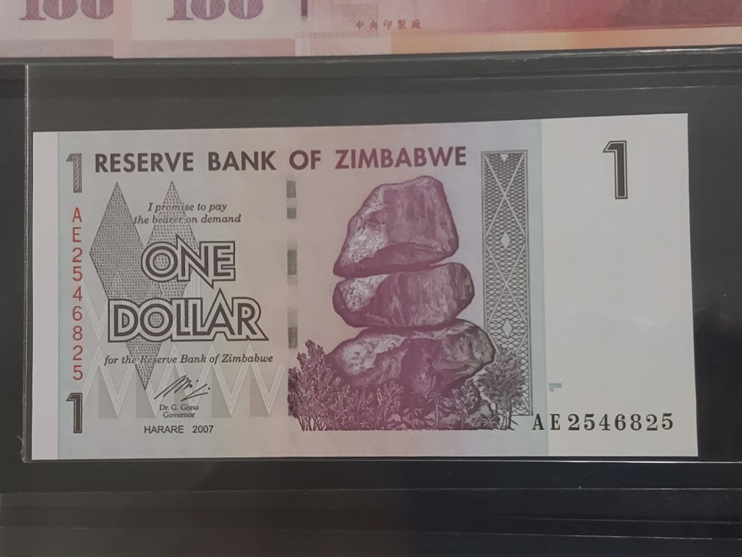 ZIMBABWE 1 dollar unc, Hobbies & Toys, Collectibles & Memorabilia ...