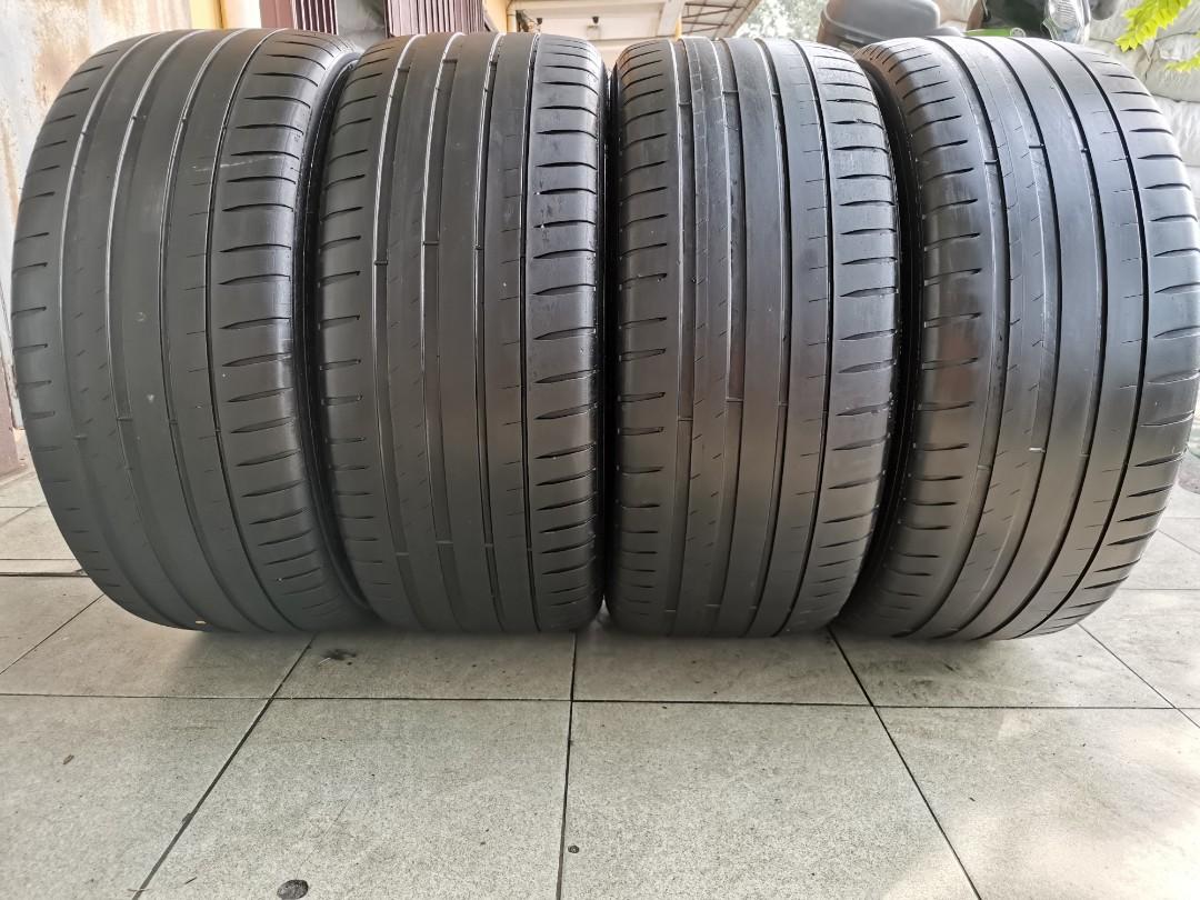 235/45/18 235/45R18 MICHELIN PILOT SPORT 4 USED TYRE TAYAR SEKEN, Auto Accessories on Carousell