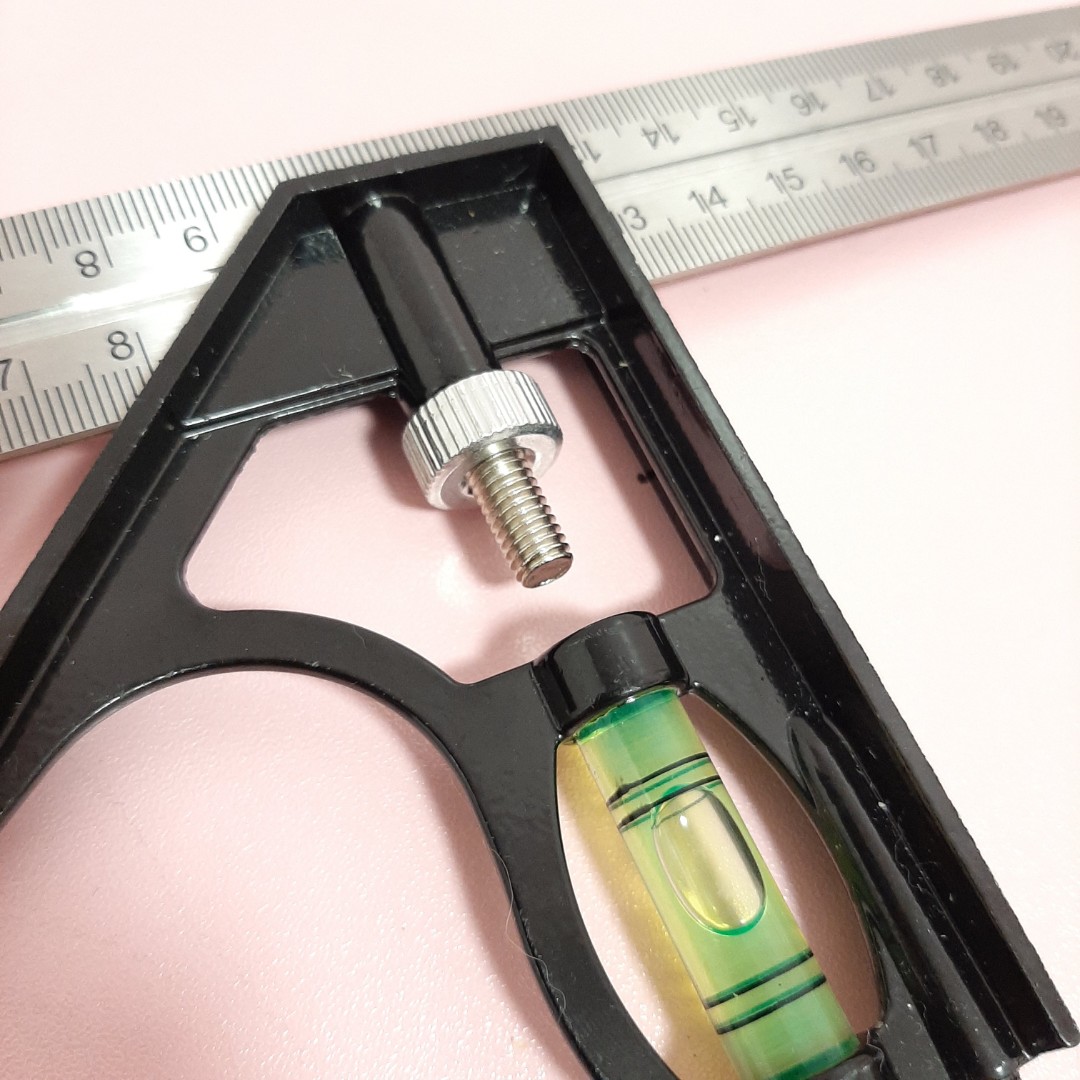 Adjustable Metric Ruler Stainless Steel, Hobbies & Toys, Stationary ...