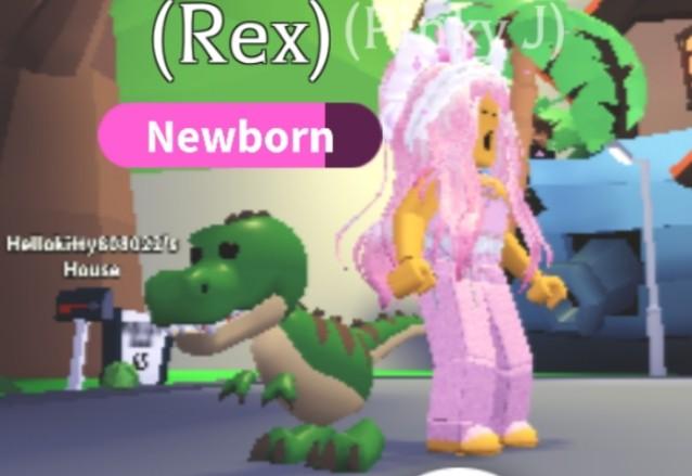 Adopt me T Rex, Everything Else, Others on Carousell