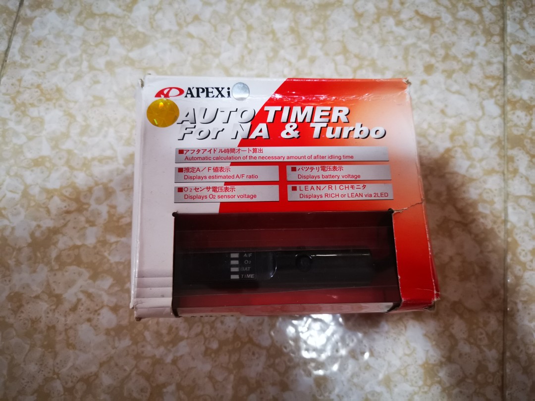 APEXI TURBO TIMER, Car Accessories, Accessories on Carousell