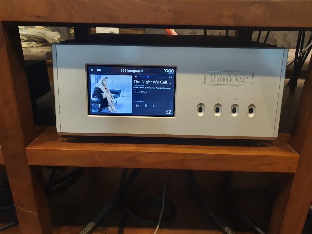 Boulder 866 int amp with dac/streamer, Audio, Other Audio Equipment on ...