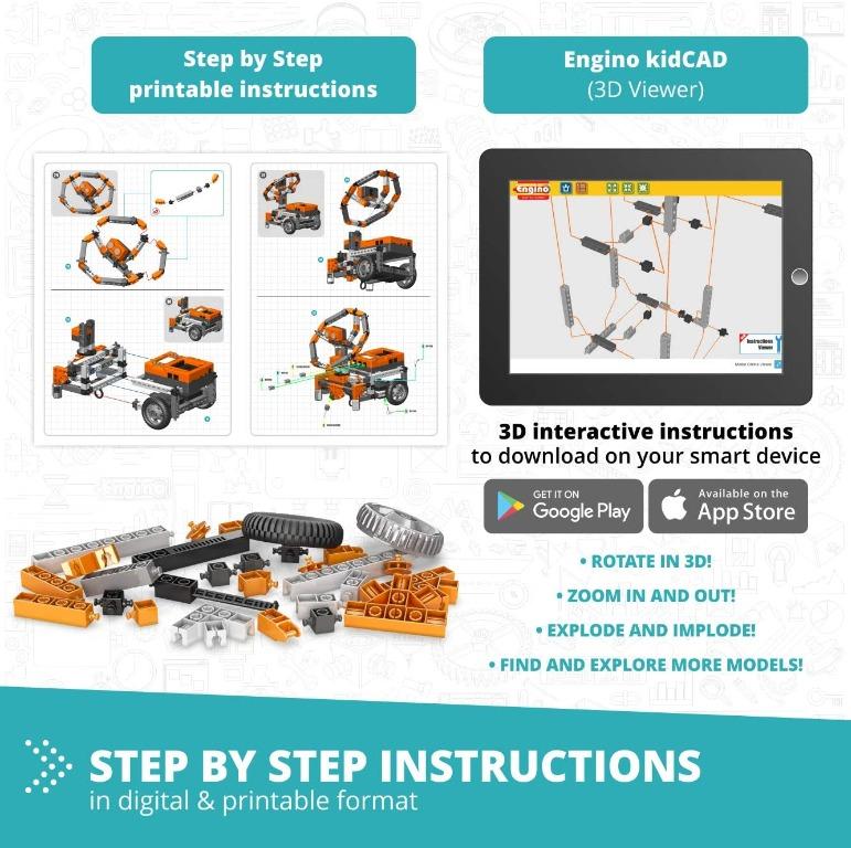 (chk) Engino - Classroom & Makerspace Solutions | Robotics Produino Set, Toys & Games, Others on ...