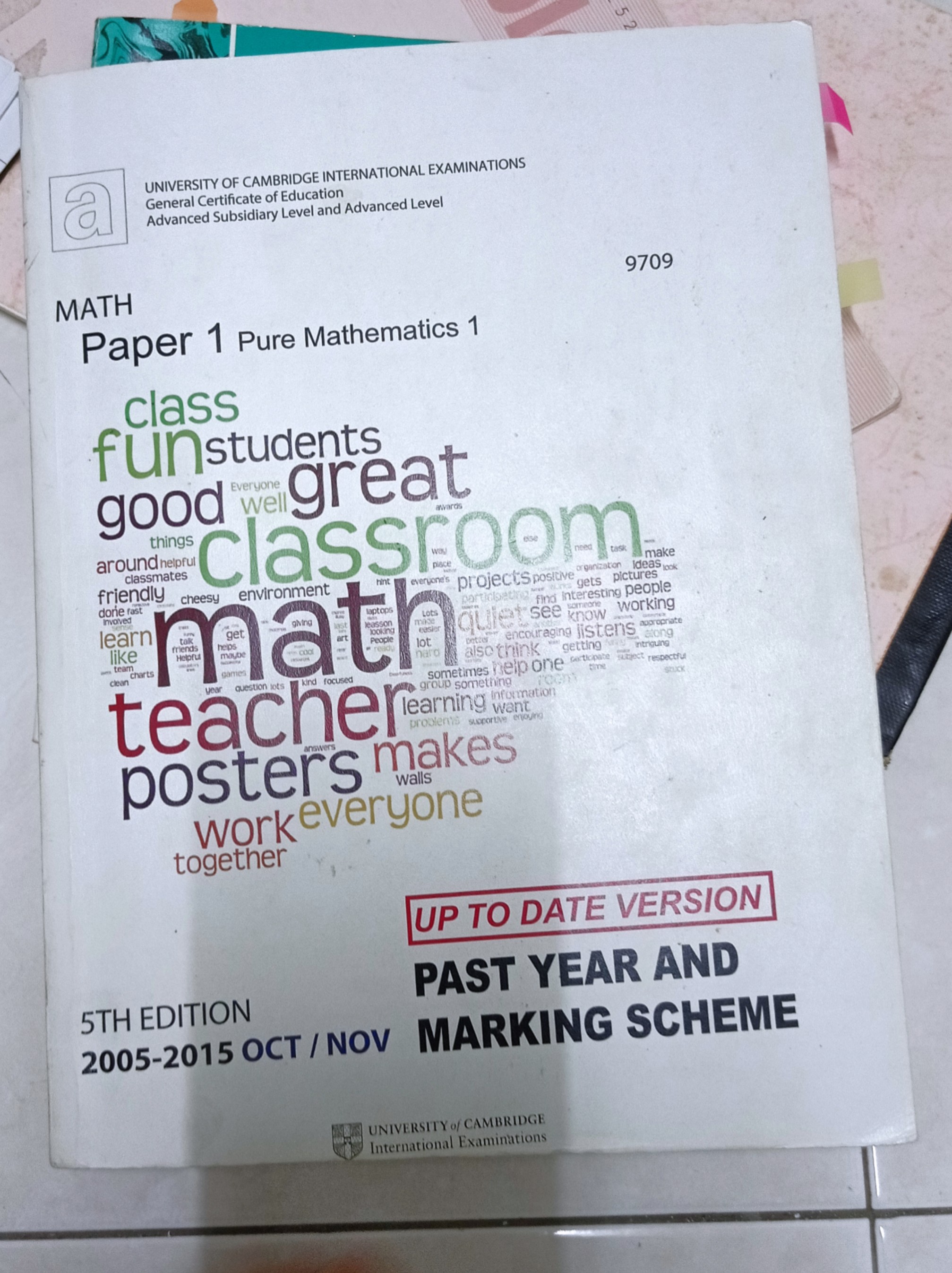 CIE ALEVEL 9709 P1 math past year, Hobbies & Toys, Books & Magazines ...