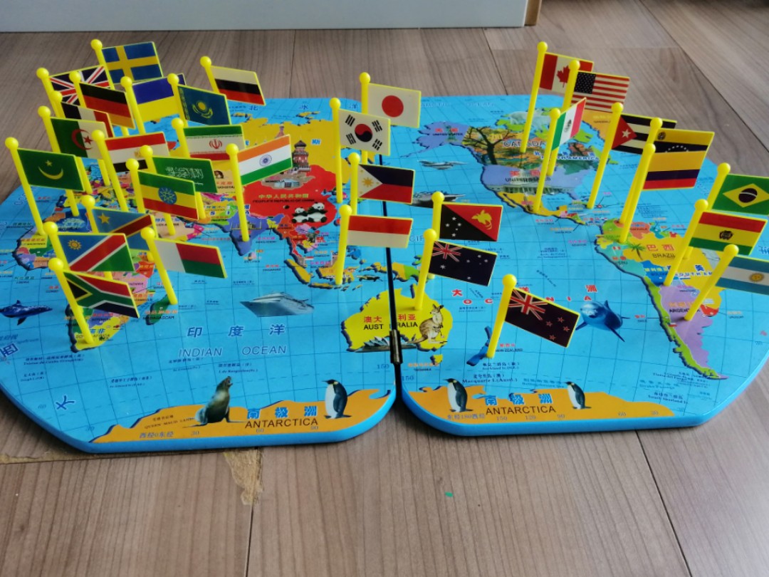 Flags of the World, Hobbies & Toys, Toys & Games on Carousell