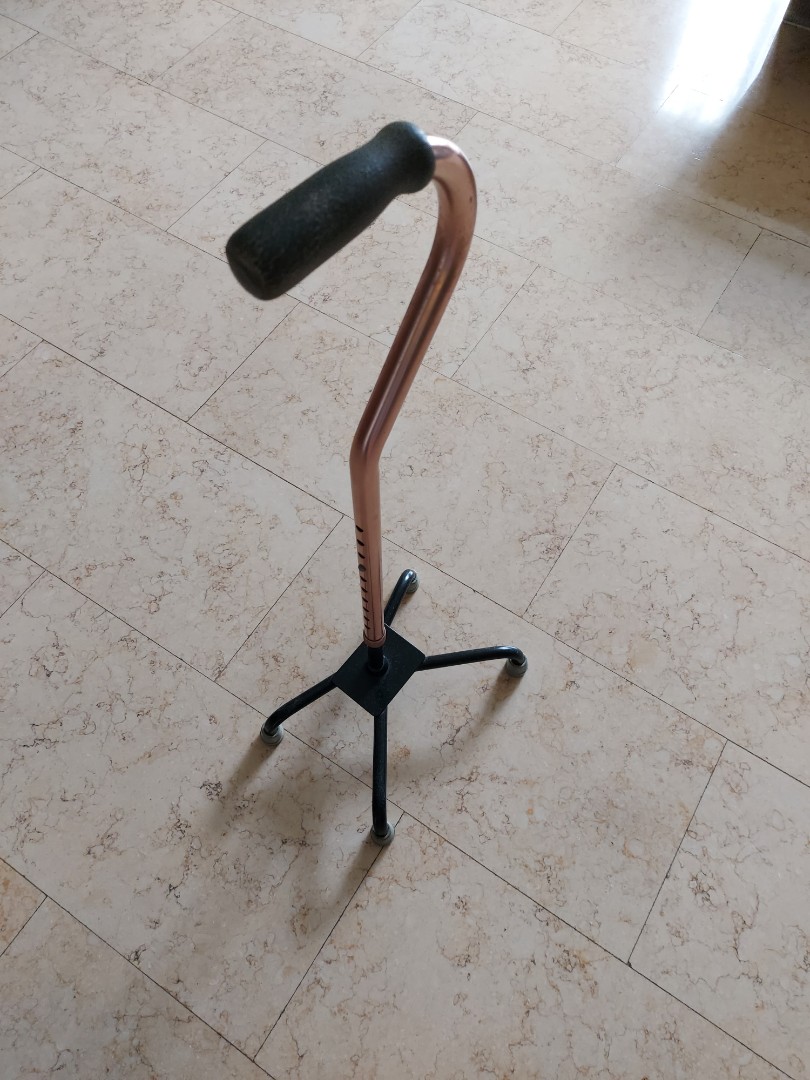 Four legs walking stick, Health & Nutrition, Assistive & Rehabilatory ...