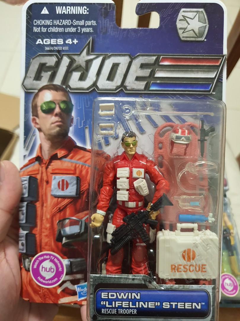 Hasbro G.I. Joe Edwin Lifeline Steen POC GI Joe, Hobbies & Toys, Toys ...