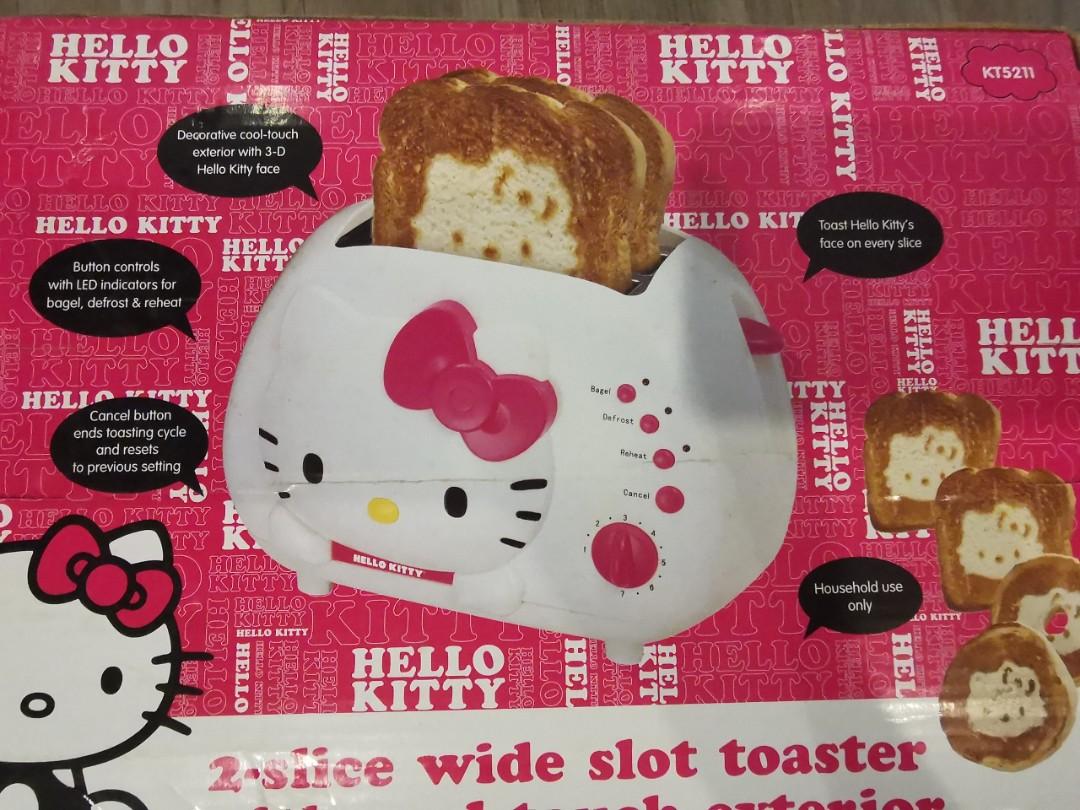 Hello Kitty by Sanrio toaster, Furniture & Home Living, Kitchenware ...