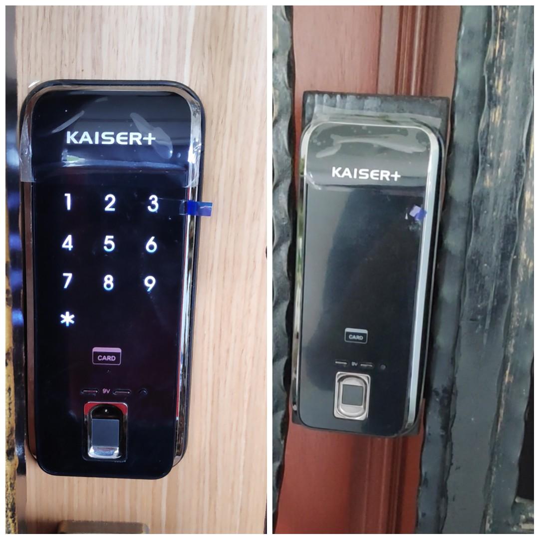 Kaiser Digital Lock on Door and Gate, Furniture & Home Living, Security ...