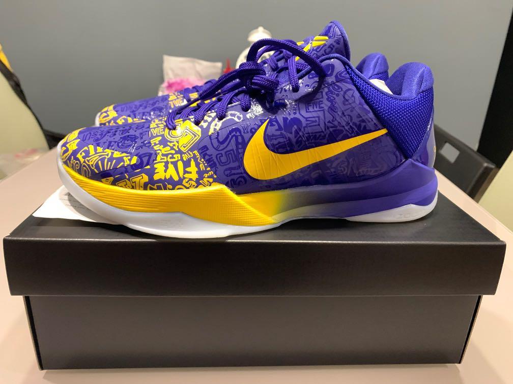Kobe 5 Protro 5 Rings, Men's Fashion, Footwear, Sneakers on Carousell