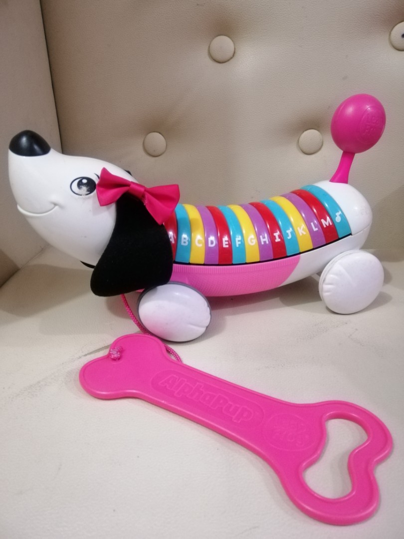 Leap frog alpha pup dog, Babies & Kids, Infant Playtime on Carousell