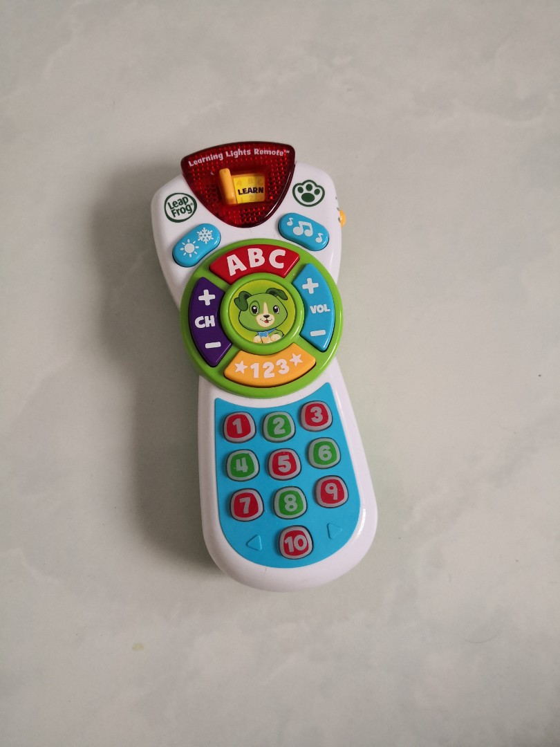 Leap frog Learning Lights Remote, Babies & Kids, Toys & Walkers on ...