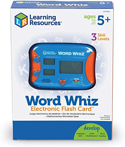 Learning Resources Word Whiz Electronic Flash Card and Sight Words ...