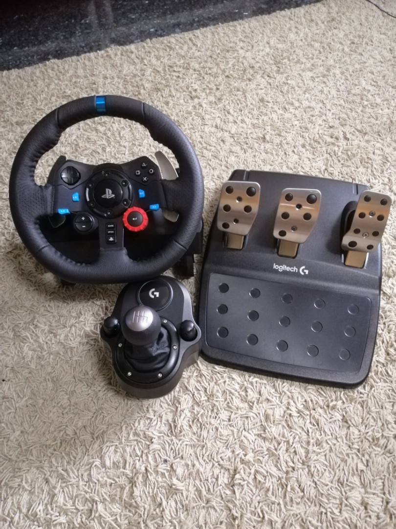 Logitech G29 Sim Racing Wheel PC/PS4 (g923 thrustmaster t300 t150 ts-pc ...