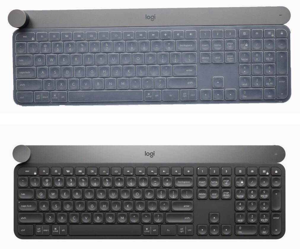 Logitech MX Keys keyboard protector, Computers & Tech, Parts ...