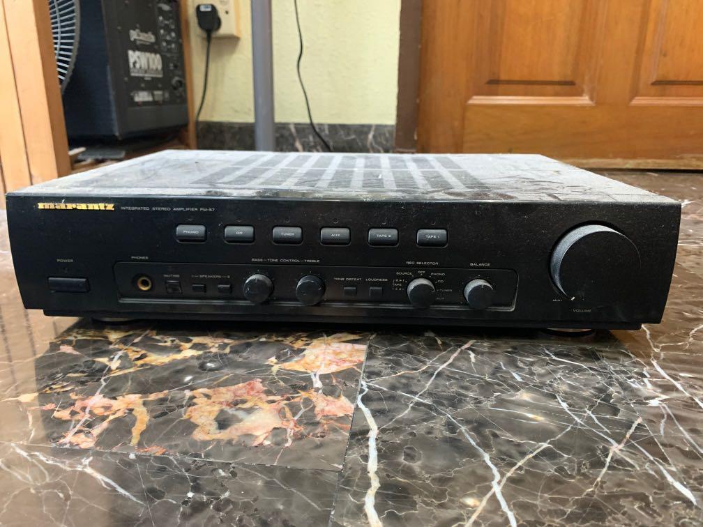 Marantz Integrated Stereo Amplifier with Remote, Electronics, Audio on ...