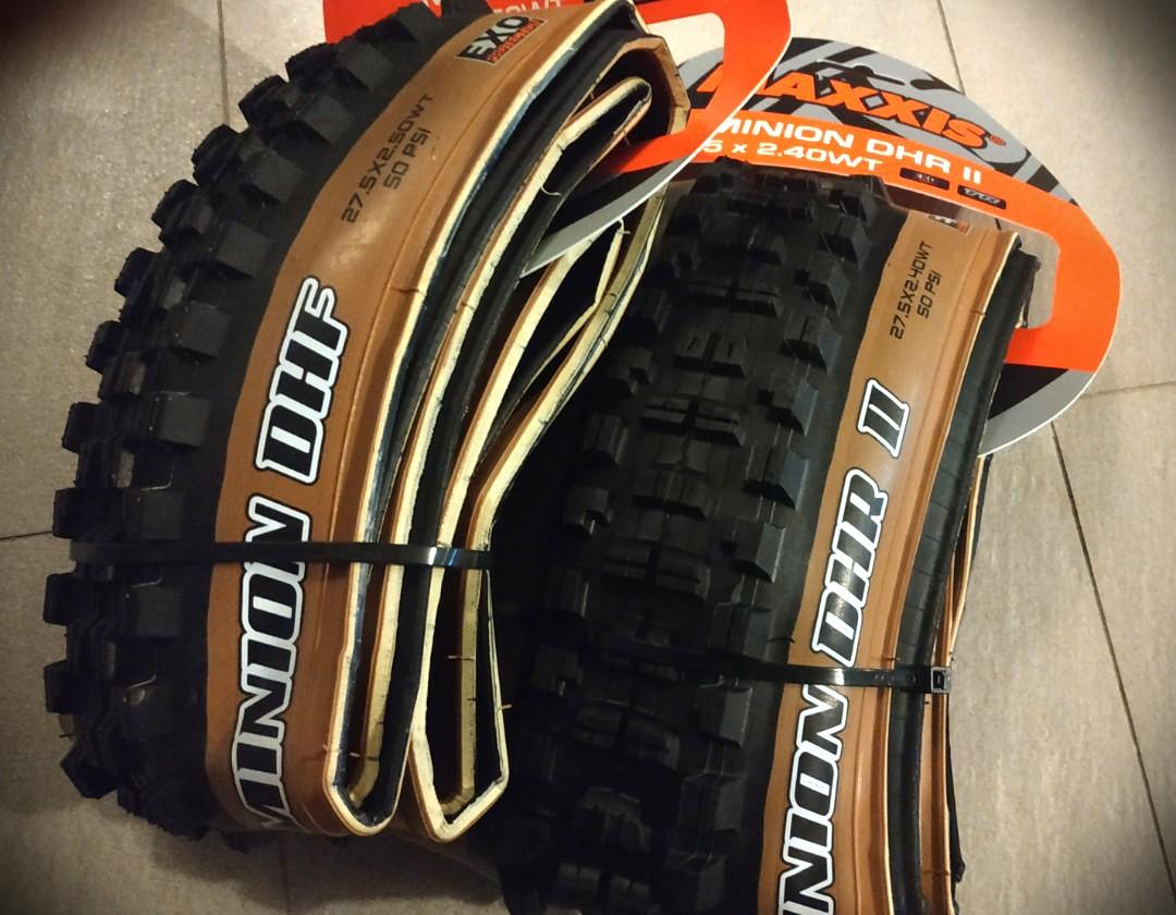 DHF DHR Tan Wall 27.5 29 MAXXIS Minion MTB Tyre , Sports Equipment ...