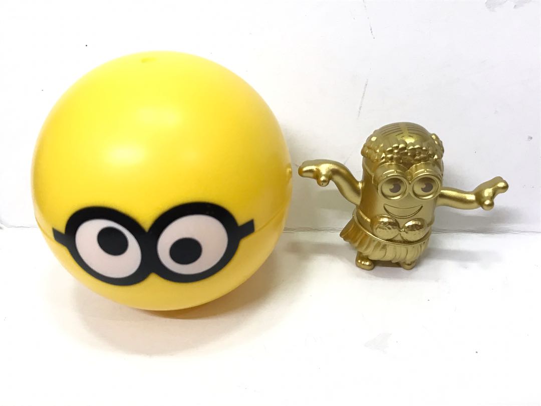 McDonald’s Golden Minion, Hobbies & Toys, Toys & Games on Carousell