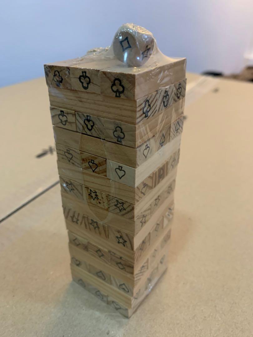 Mini Jenga, Hobbies & Toys, Toys & Games on Carousell