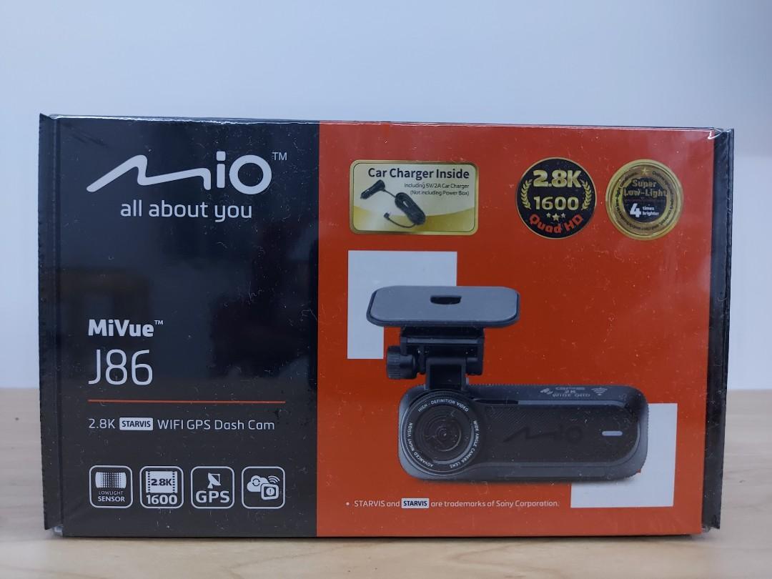 Mio MiVue J68D 2.8K QHD Front Camera + Mio MiVue A50 Back Dash-Cam Car ...