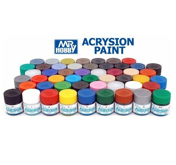 Mr Hobby Acrysion Color ( N1 - N127), Hobbies & Toys, Stationery ...