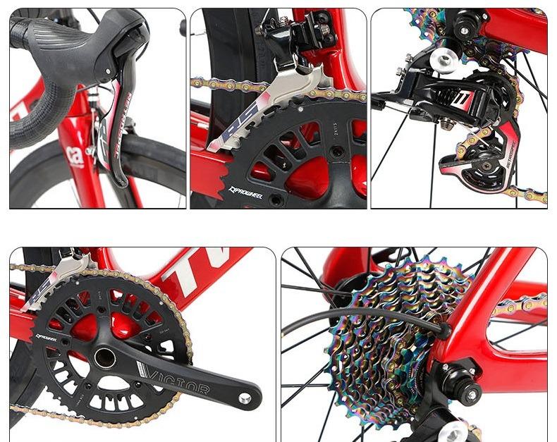 全新可能係最抵玩碳纖公路車NEW 7.9KG TWITTER THUNDER C Road Bike RETROSPEC RS 22 ...
