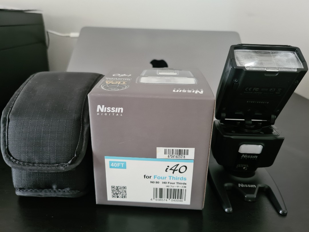 Nissin i40 flash for Micro four thirds 4/3, Photography, Camera ...