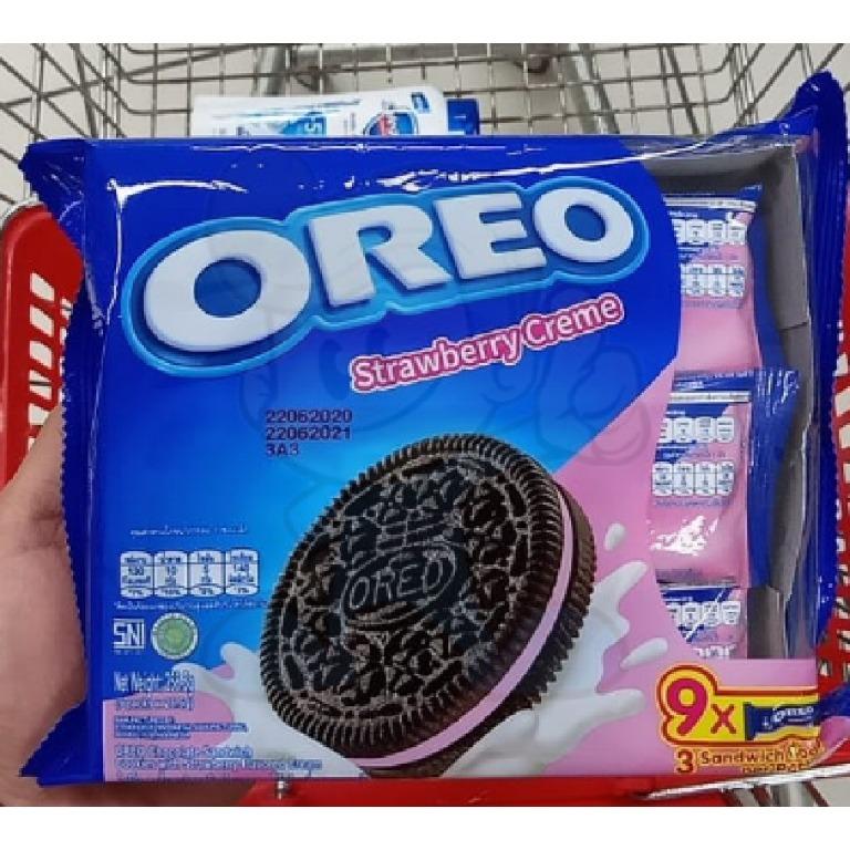 Oreo Strawberry Creme Cookies (3 x 9 packs), Food & Drinks, Homemade ...