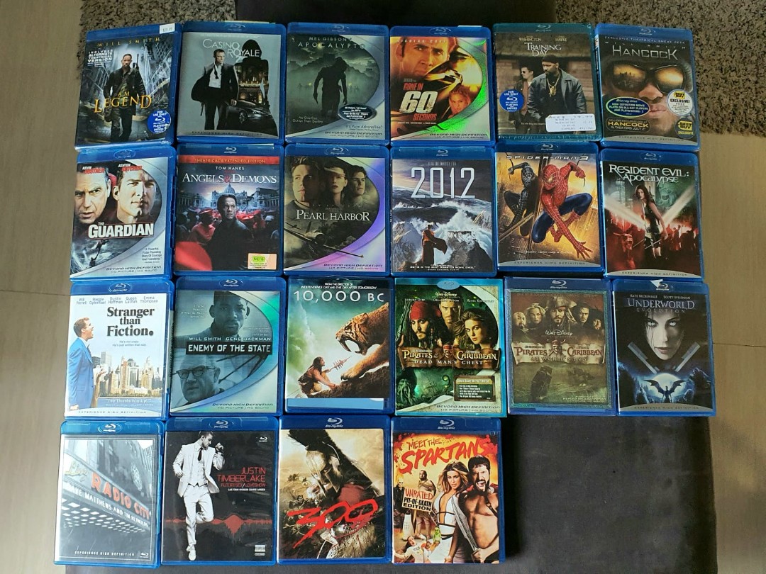 Original Blu Ray Movies Disc, Hobbies & Toys, Music & Media, CDs & DVDs ...