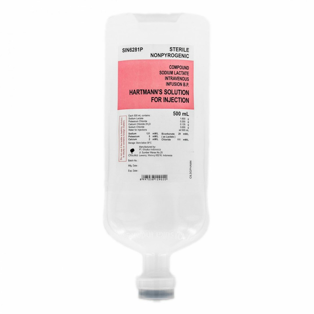 OTSUKA Hartmann's Solution 500ml ( Cat Renal/Kidney Disease), Pet ...