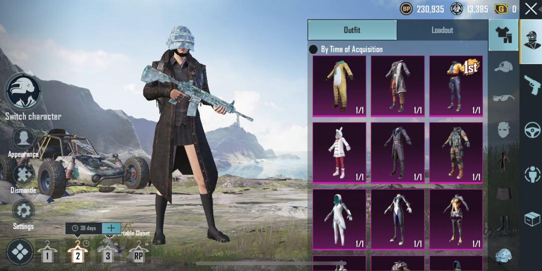 PUBG Maxed M4 and Akm Double ice account, Video Gaming, Gaming ...