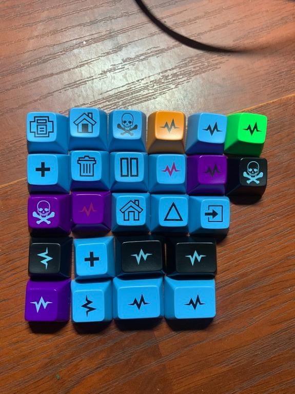 SA Pulse keycaps SA profile with novelties replica, Everything Else on ...