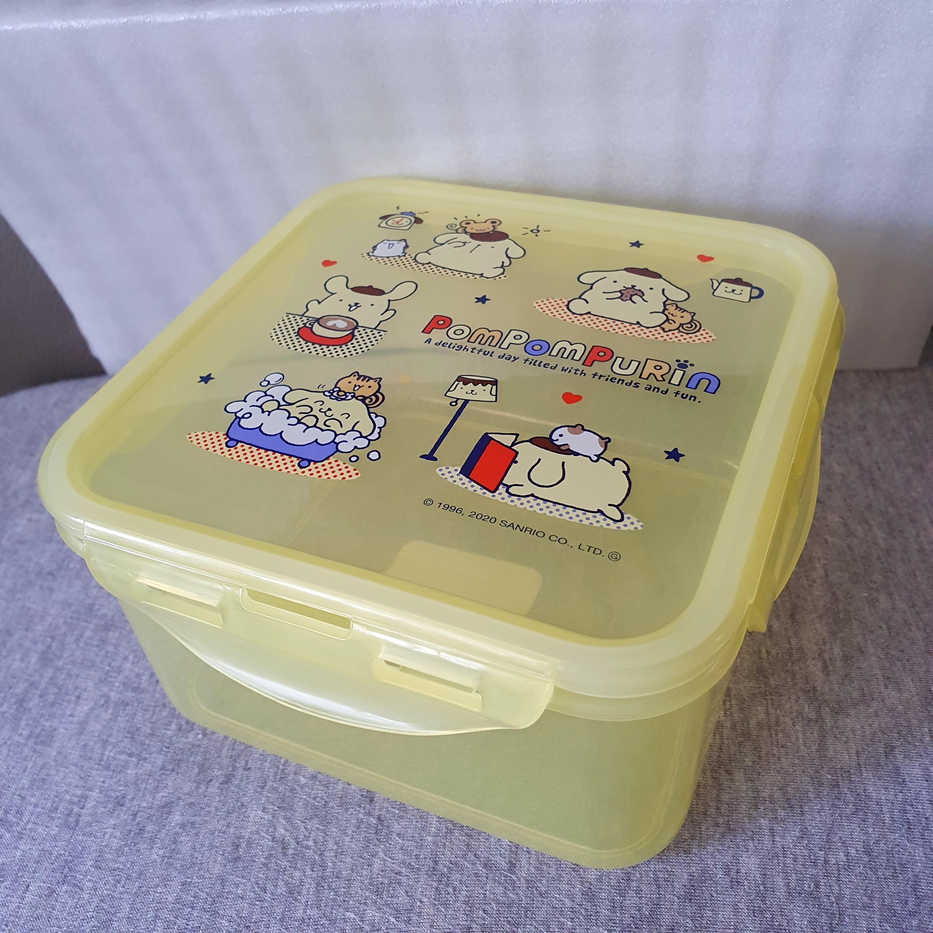 Sanrio Pompompurin / Pom Pom Purin Lunch / Bento / Storage Box Kuji ...