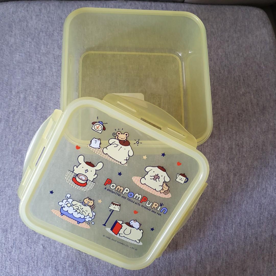 Sanrio Pompompurin / Pom Pom Purin Lunch / Bento / Storage Box Kuji ...