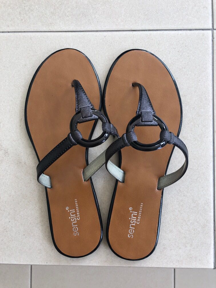 Sensini sandals, Women's Fashion, Footwear, Sandals on Carousell