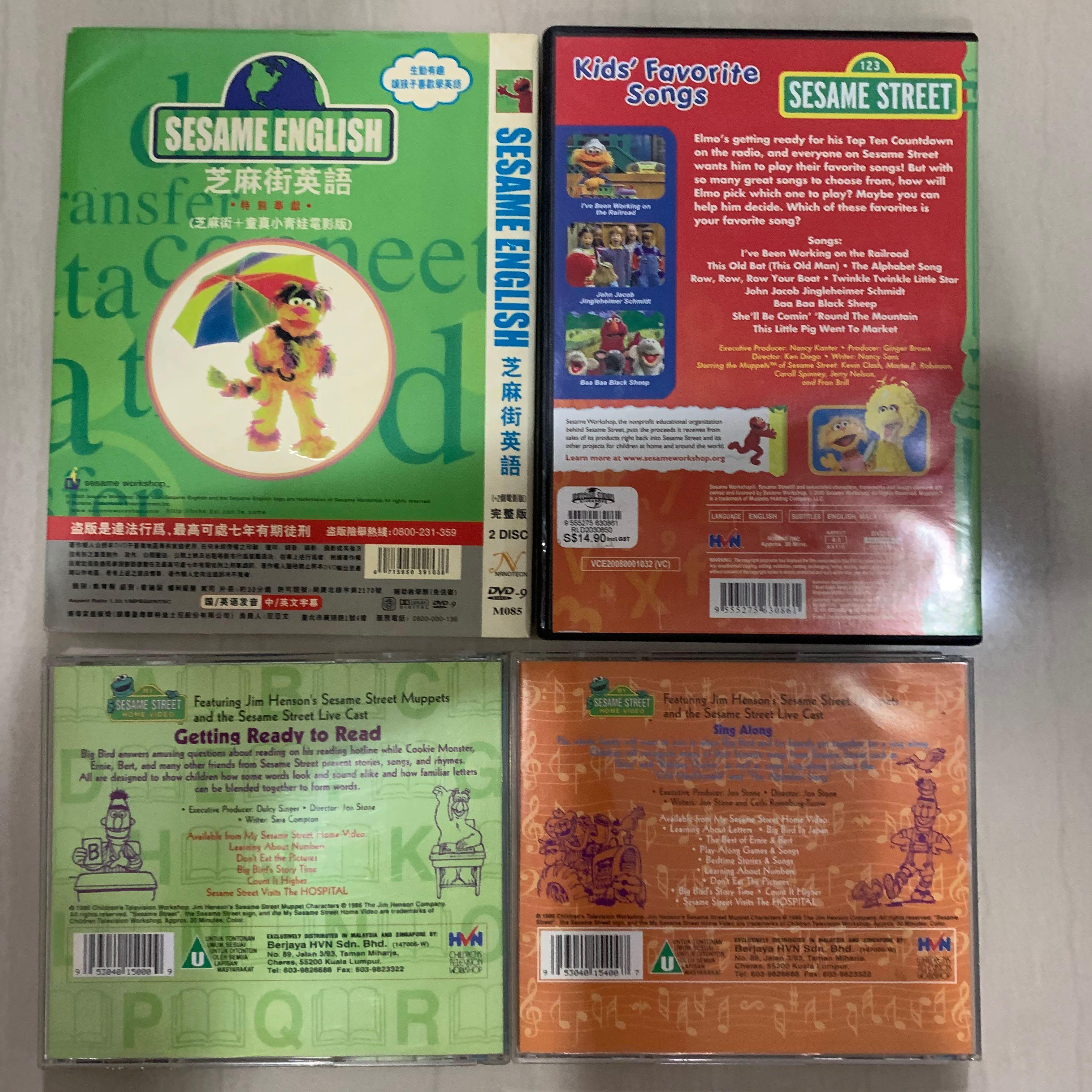 Sesame Street DVD and VCD, Hobbies & Toys, Music & Media, CDs & DVDs on ...