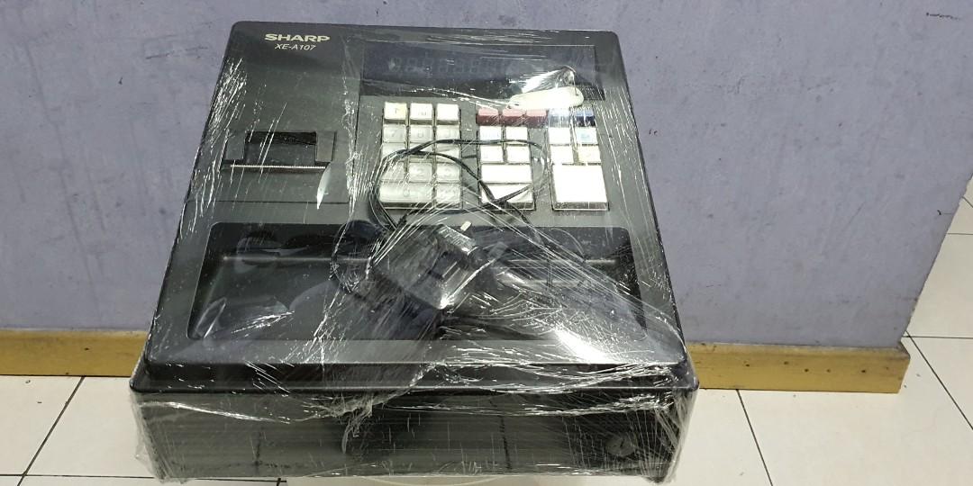 SHARP CASH REGISTER- XE-A107-BK, Computers & Tech, Printers, Scanners ...