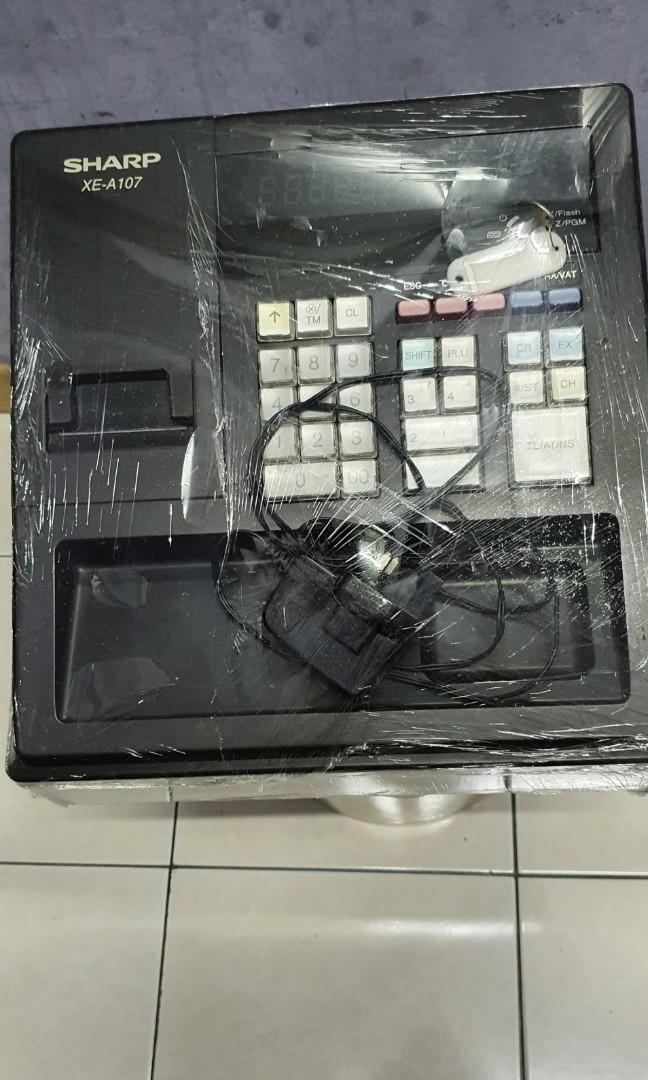 SHARP CASH REGISTER- XE-A107-BK, Computers & Tech, Printers, Scanners ...