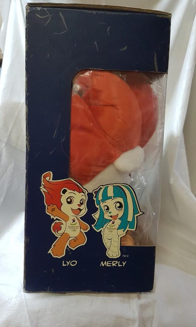 Singapore 2010 Youth Olympic Games Lyo & Merly Stuffed Toys With Box ...