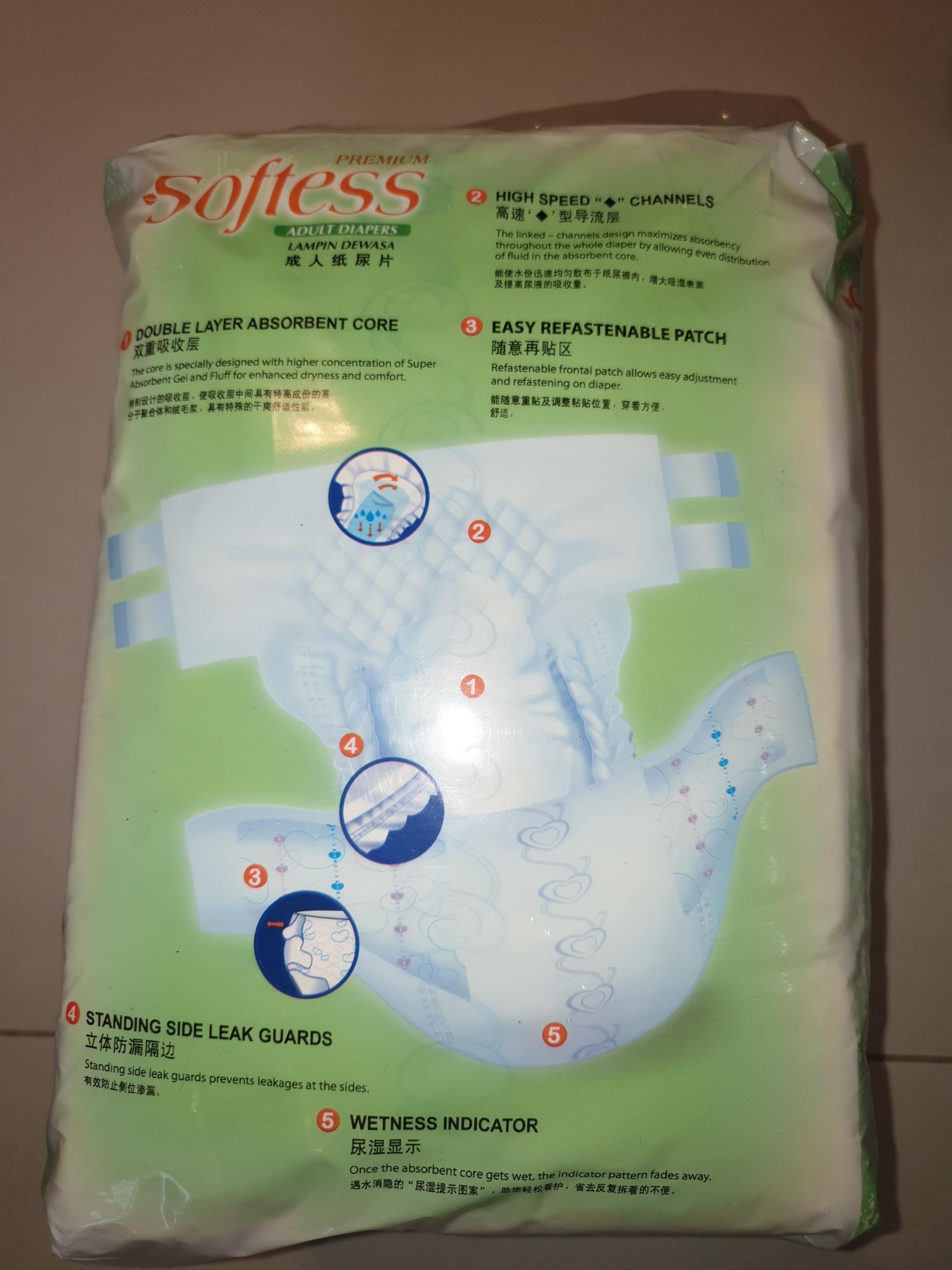 Softess Adult Diaper, Everything Else on Carousell