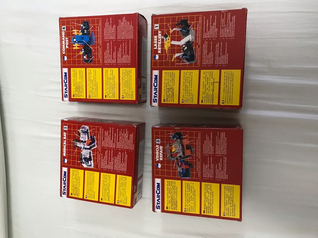 Starcom 4 pod (s), Hobbies & Toys, Toys & Games on Carousell