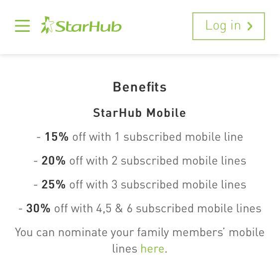 Starhub Postpaid Plan 30% off, Mobile Phones & Gadgets, Mobile & Gadget ...