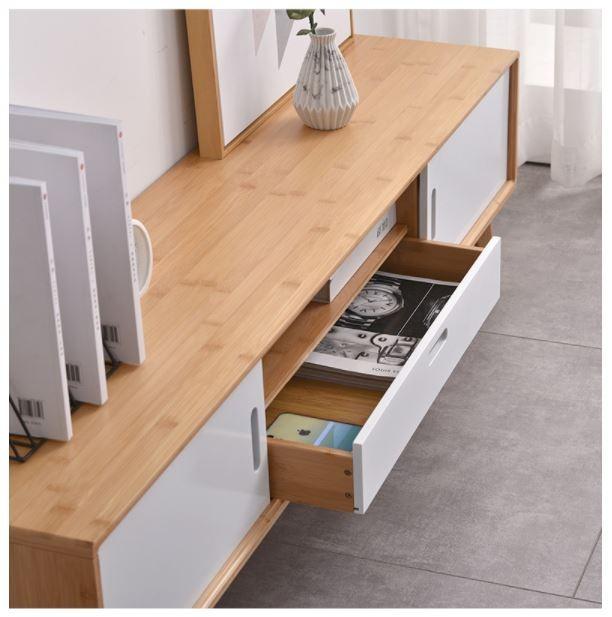 TIANA Nordic TV Console, Furniture, Shelves & Drawers on Carousell
