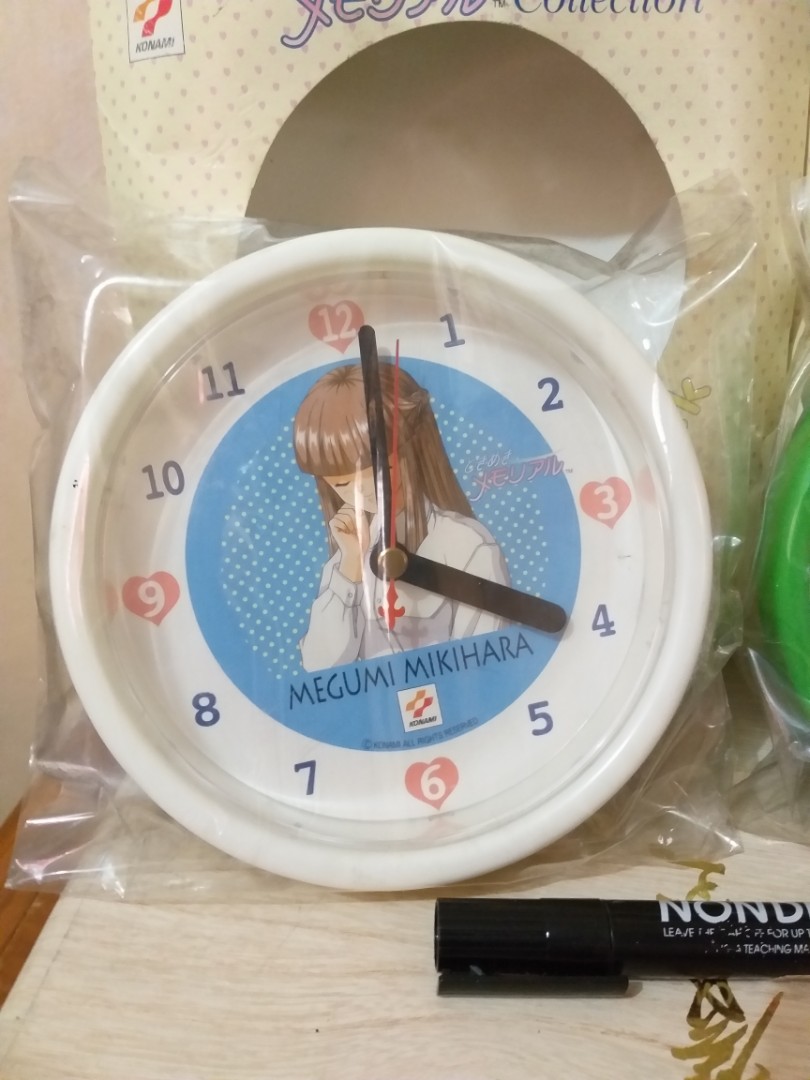 Tokimeki anime Clock collection collectibles Japan clock kawaii anime ...