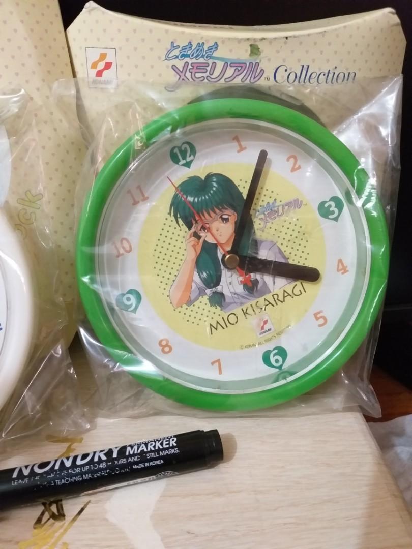 Tokimeki anime Clock collection collectibles Japan clock kawaii anime ...