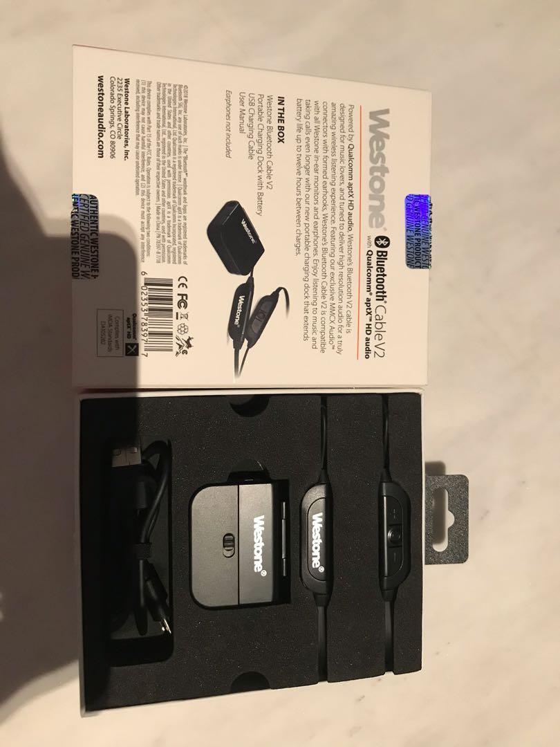 Westone Bluetooth Cable V2, Audio, Portable Audio Accessories on Carousell