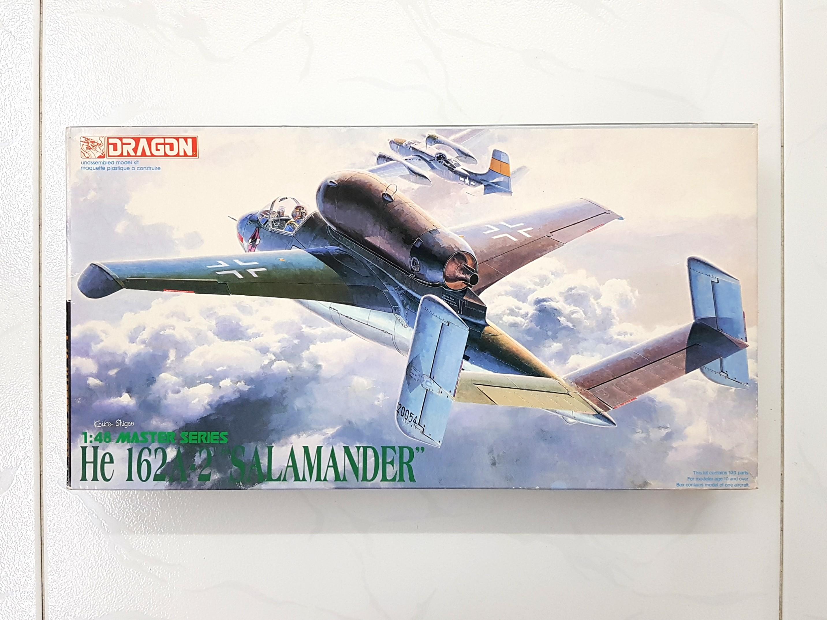 1/48 #5508 Dragon Master Series German Jet Heinkel He 162A-2 ...
